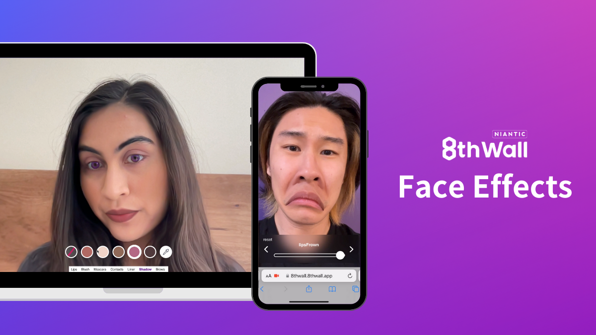 Introducing new and improved Face Effects | 8th Wall